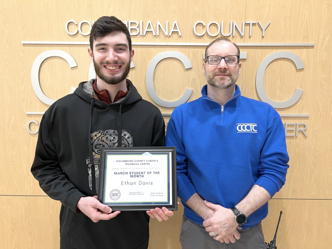 Davis named CCCTC March Student of the Month | News, Sports, Jobs ...
